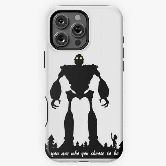 Giant Robot Choose Identity Art iPhone Case 17 16 15 14 13 12 11 Pro ...