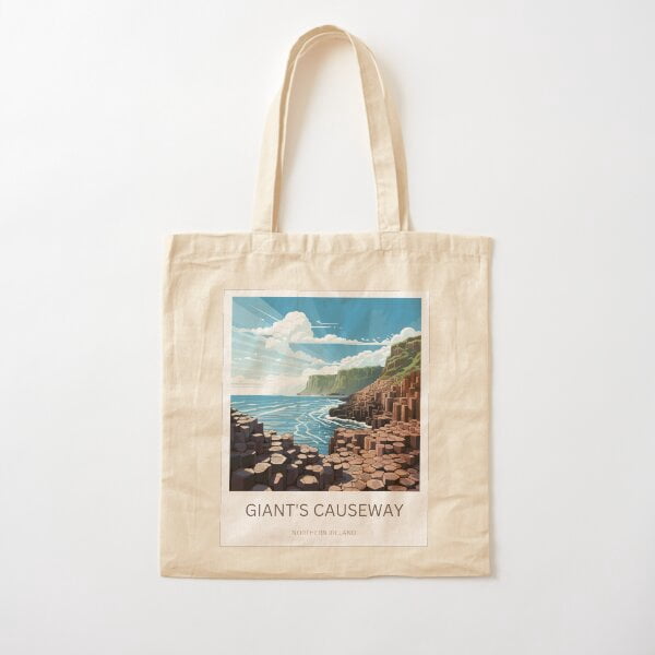 Giant'S Causeway, Northern Ireland Cotton Tote Bag Canvas Tote Bag ...