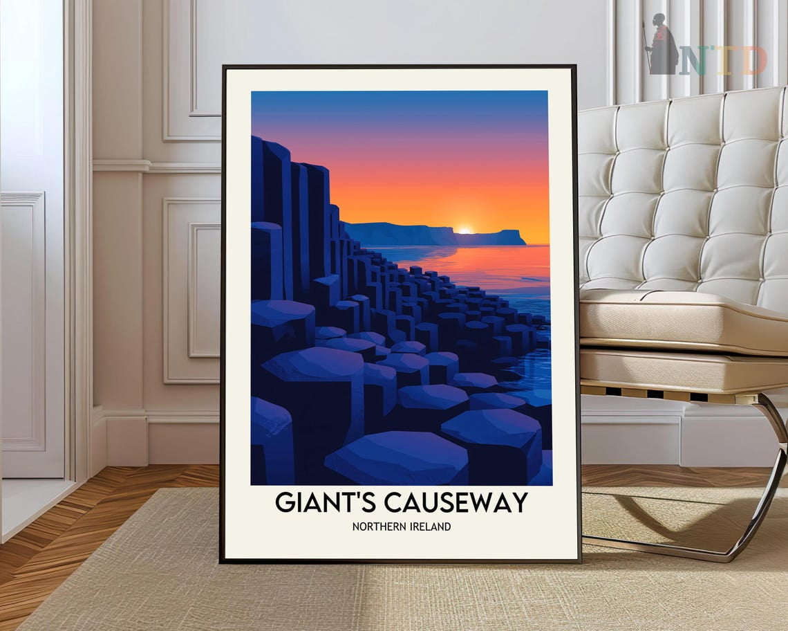 Giant’S Causeway Print, Giant’S Causewaygiant’S Causeway Poster, Giant ...