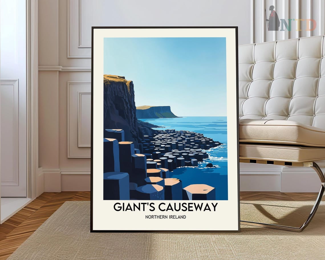 Giant’S Causeway Print, Giant’S Causewaygiant’S Causeway Poster, Giant ...