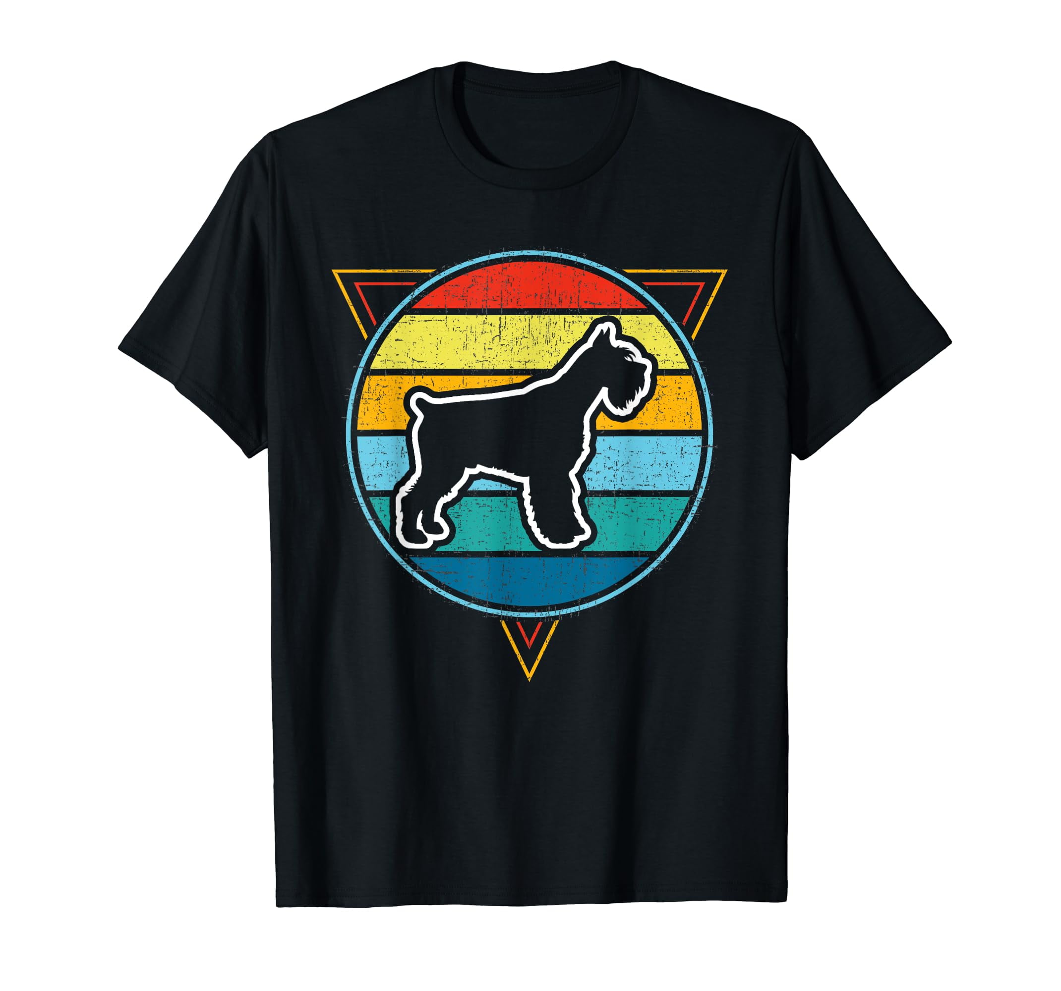 Giant Schnauzer Retro Vintage 70s 80s Style T-Shirt - Walmart.com