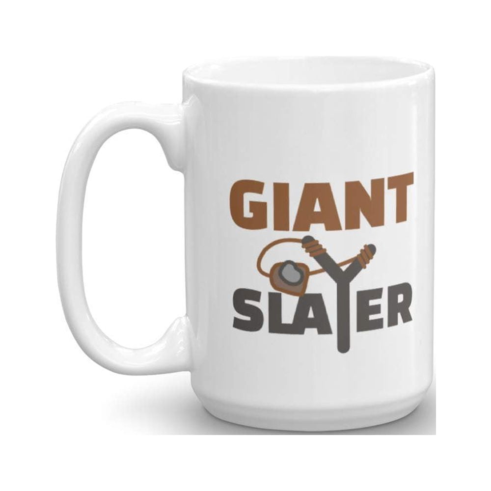 Giant Slayer With David's Slingshot Bible Story Inspired Coffee & Tea ...
