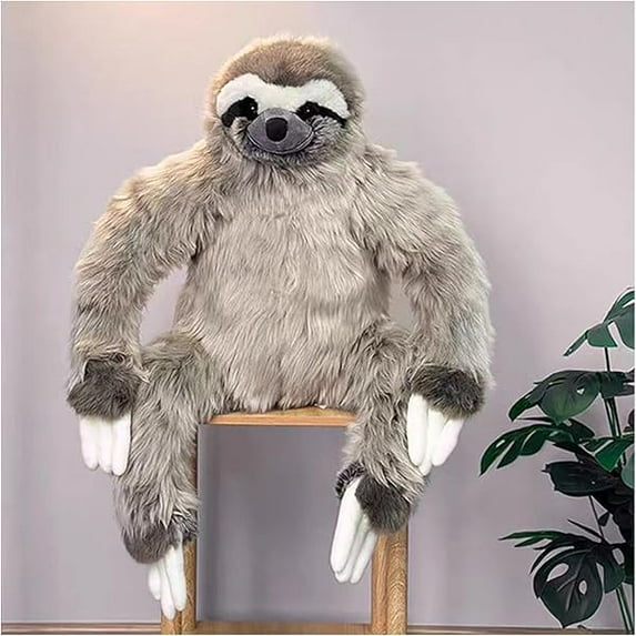 Giant Sloth Weighted Stuffed Animal Seat Height 50cm/19.69in Large ...