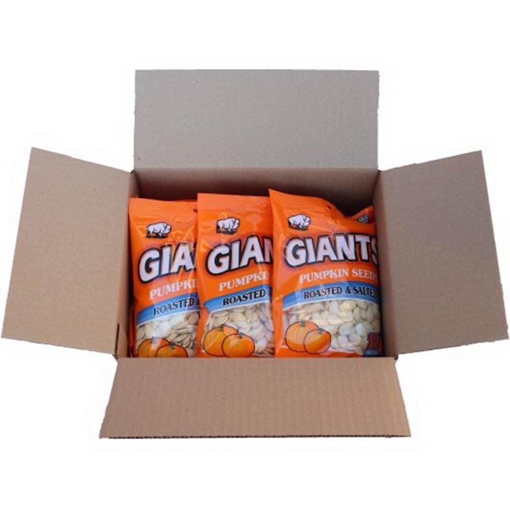 Giant Snack Inc Giants Pumpkin Seeds Roasted & Salted, 5.15 Ounces ...
