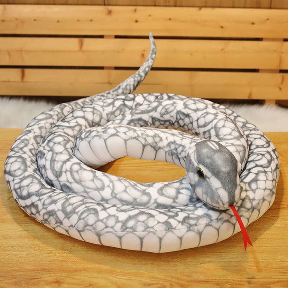 Giant Snake Plush Toy Stuffed Animal Python Snake Pillow Doll Toys Fake ...
