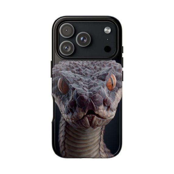 Giant Snake Taupe Serpent Color Minimal Creature Phone Case 17 16 15 14 ...