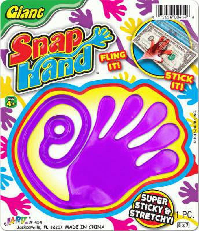 Giant Snap Hand (Colors May vary) Multi-Colored - Walmart.com