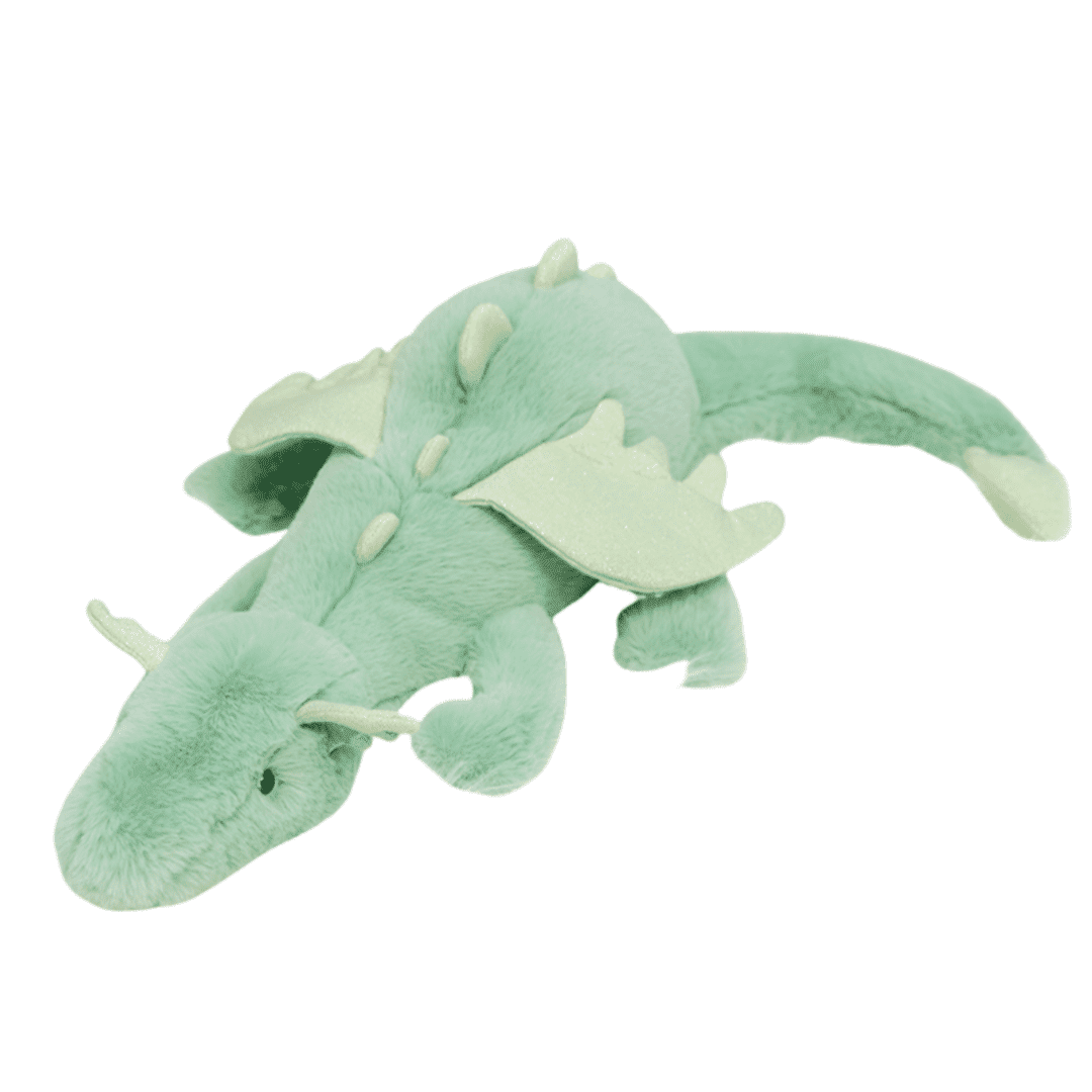 Giant Soft Plush Toy Flying Dragon Plush Toys White Green Pink Dinosaur ...