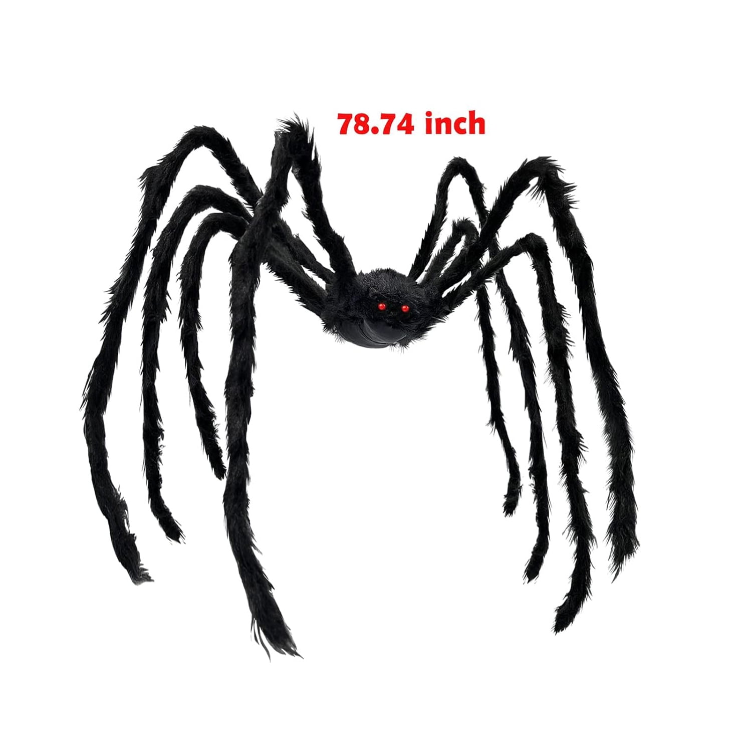Giant Spiders Halloween Decorations Outdoor Indoor 6.5Ft Extra Large ...