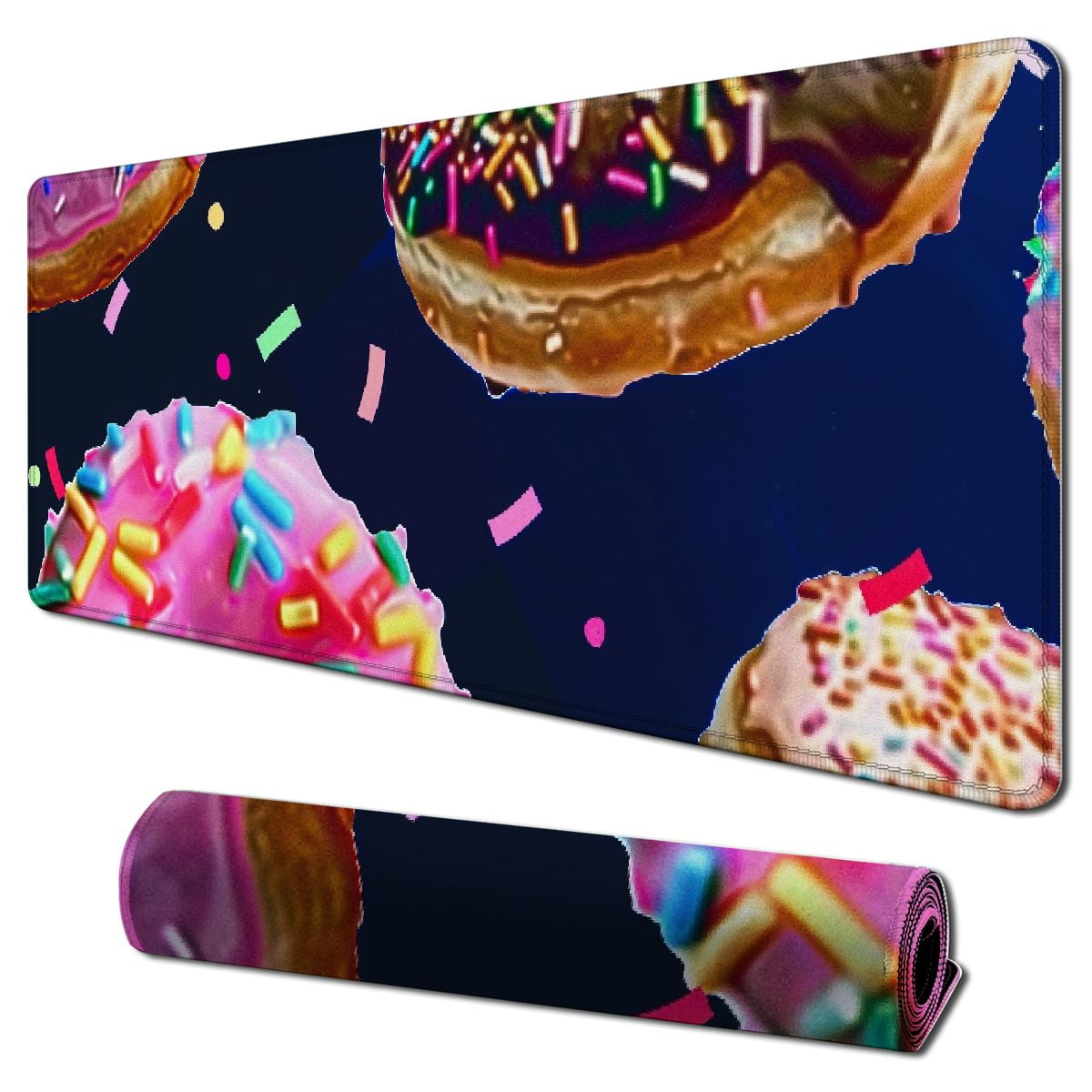 Giant Strawberry Doughnut - Rectangular Mouse Pad - Mouse Pad - Fun ...