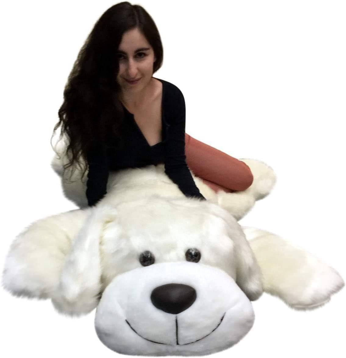 Giant Stuffed 5 Foot Dog - American Made 60 Inch Soft Large Plush Puppy ...
