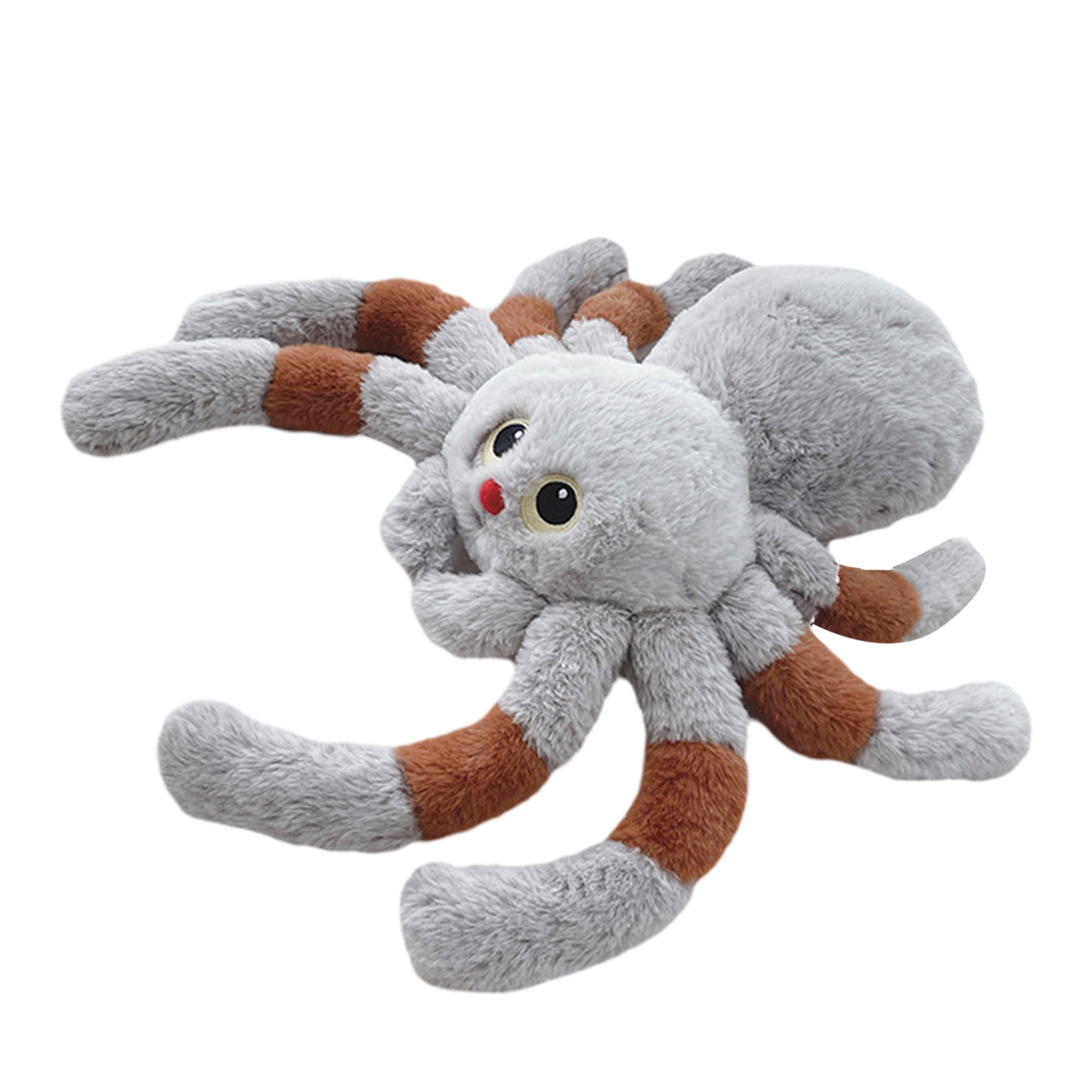 Giant Stuffed Spider Toy Huge Realistic Gray Spider Stuffed Animal ...