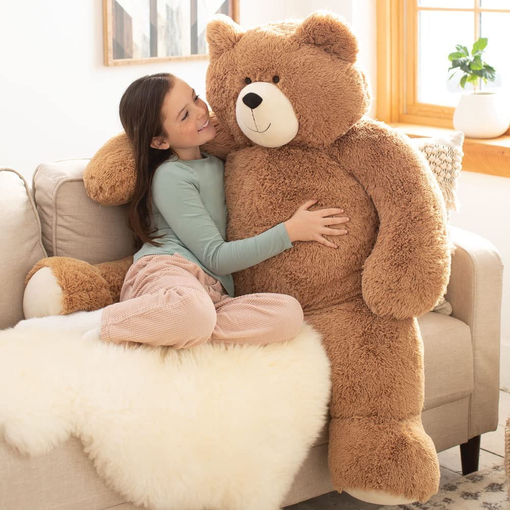 Giant Teddy Bear - Big Teddy Bear, 4 Foot, 48", 4 FT, Giant Stuffed Animal - Walmart.com