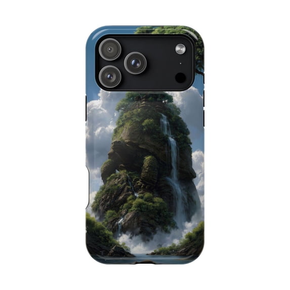Giant Turtle Waterfall Mountain Mythical World Tree Creator Case form ...