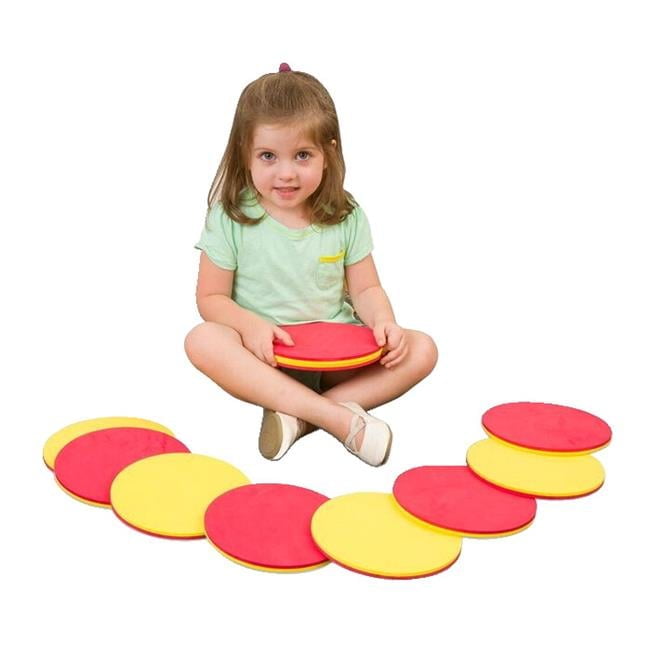 Giant Two-Color Foam Counter, Set of 10 - Walmart.com