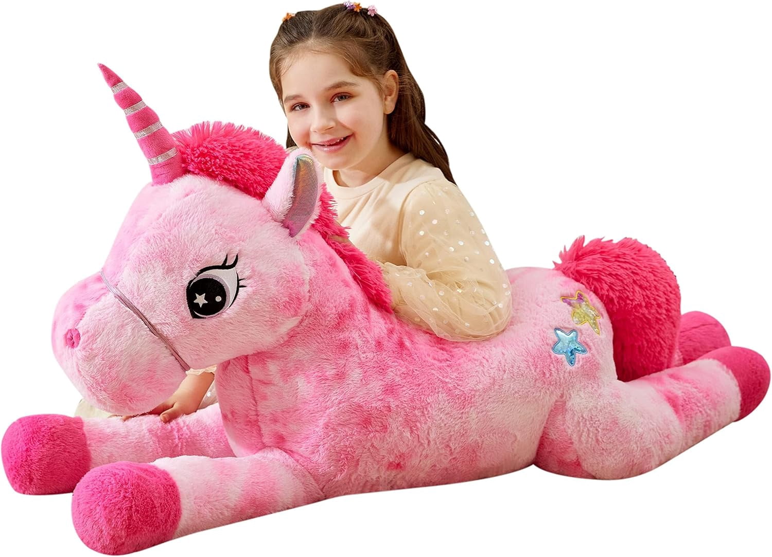 Giant Unicorn Stuffed Animal Plush Toy,Large Cute Jumbo Soft Toys,Huge ...