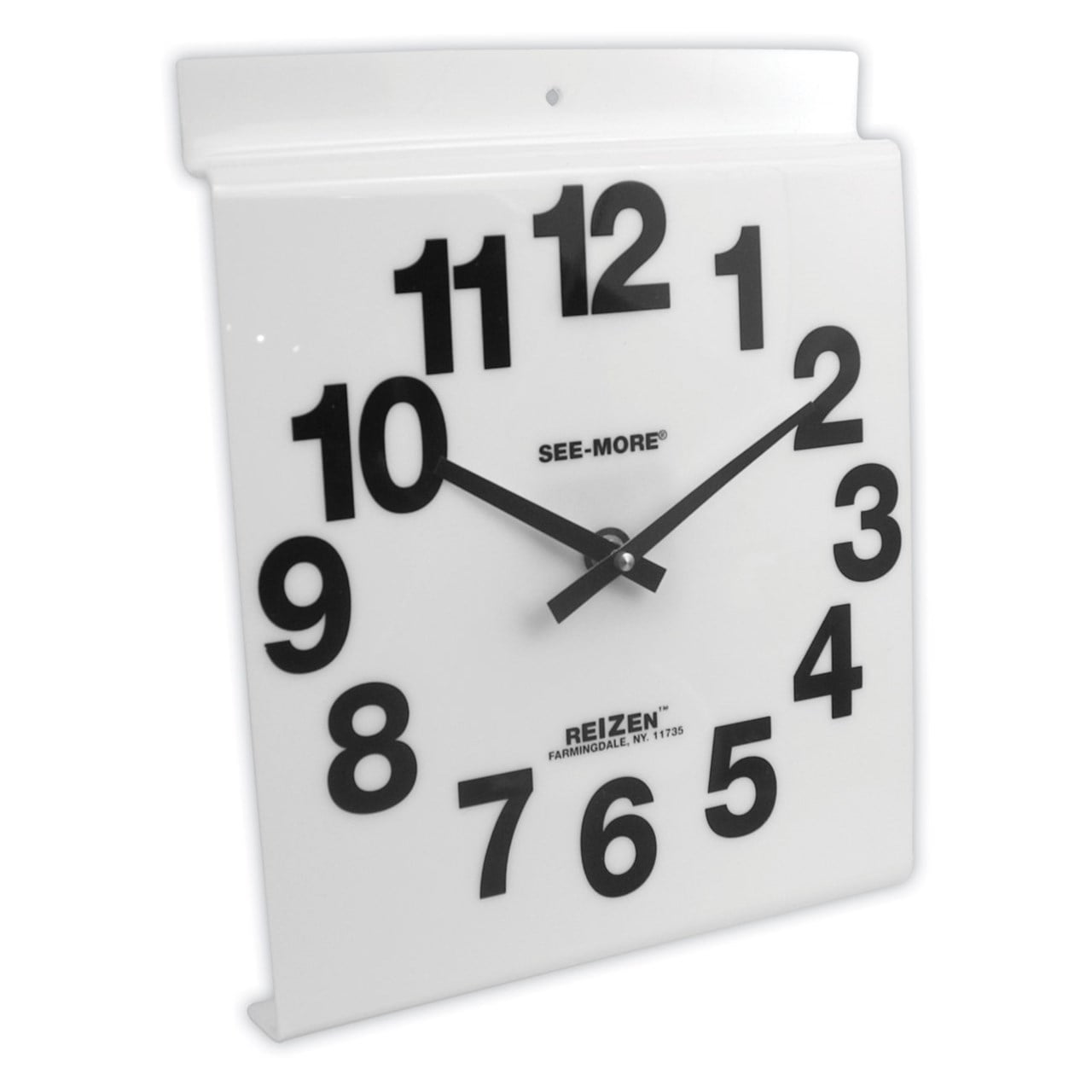 Giant View Low Vision Wall Clock- White Face - Walmart.com