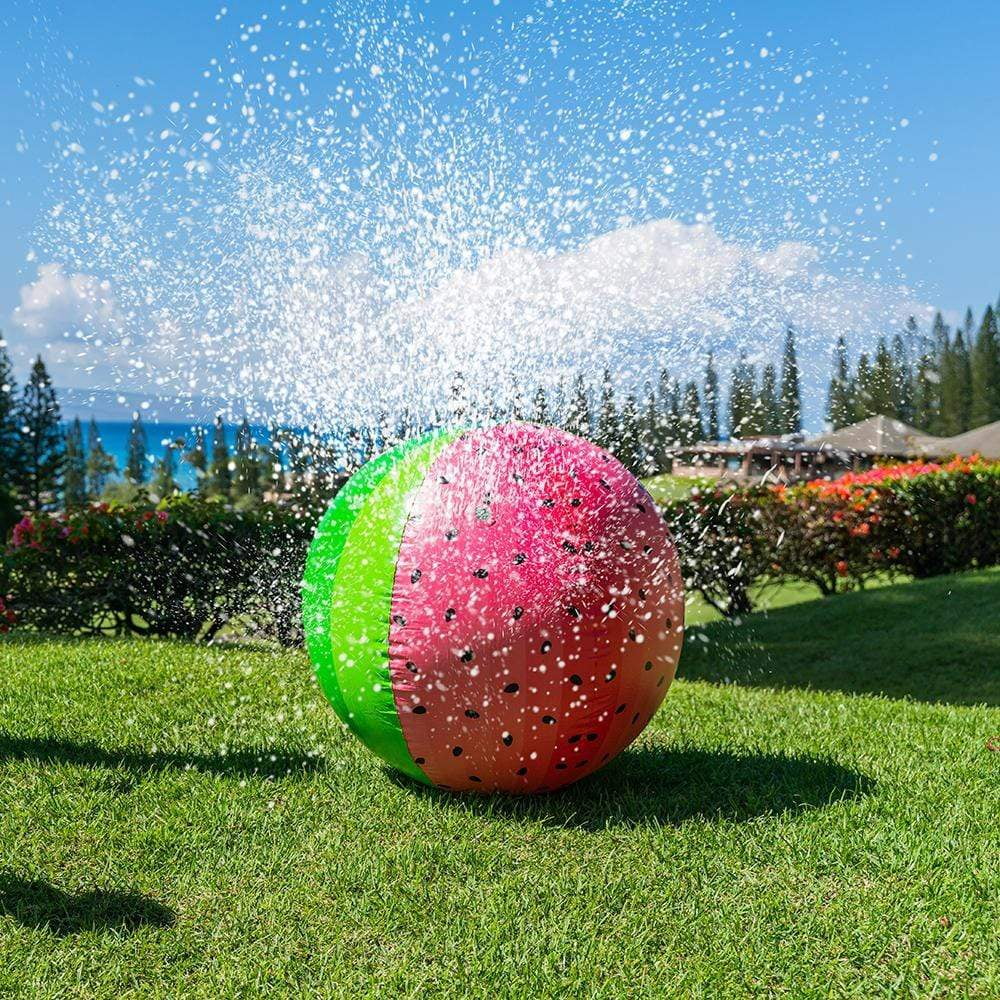PoolCandy Giant Watermelon Inflatable Sprinkler, Summer Pool Fun for ...