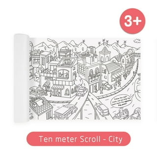 giant size coloring pages posters mural