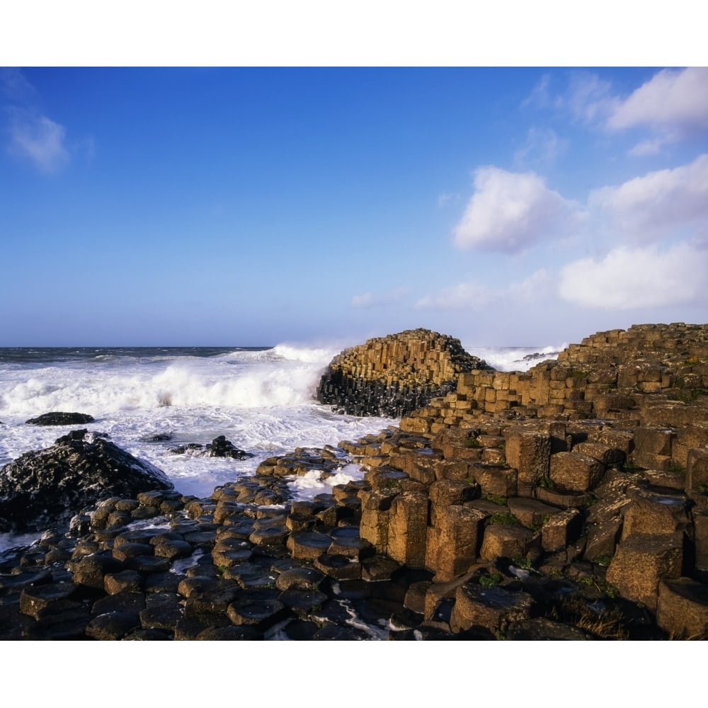 Giant's Causeway Co Antrim Ireland; Area Designated A Unesco World ...