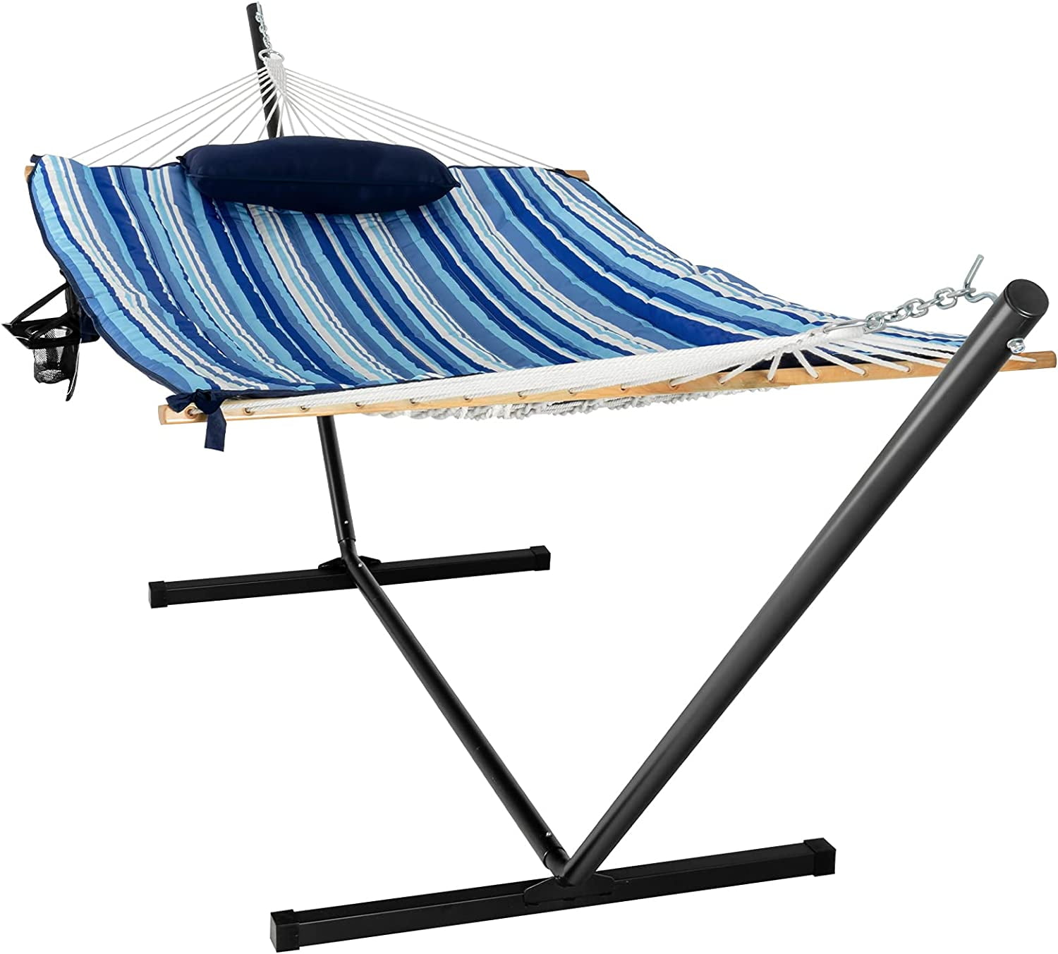 Giantex 12Ft Hammock with Stand, 2 Person Heavy-Duty Steel Hammock ...