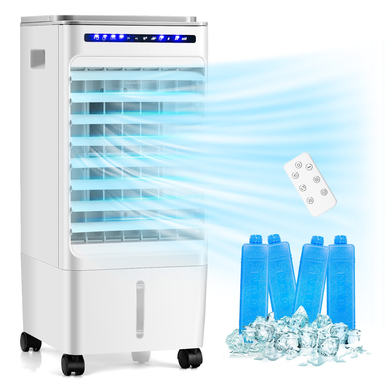 Giantex 3 Speed 3-in-1 Portable Evaporative Air Cooler, White - Walmart.com