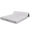 Giantex 4" Thick Folding Portable Mattress Pad Sofa Bed with Carrying ...