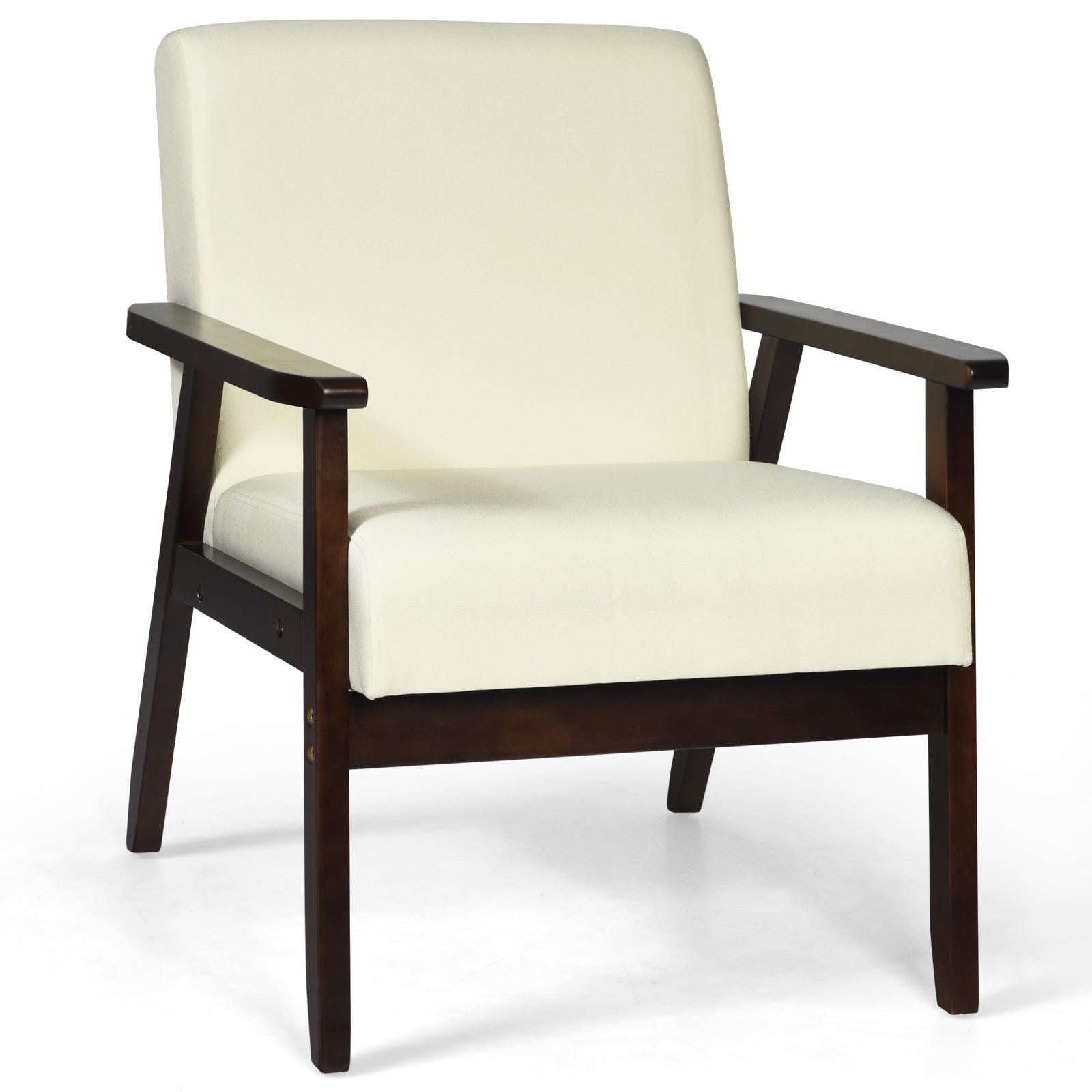 Giantex Accent Chair, Mid-Century Modern Arm Chair for Living Room ...