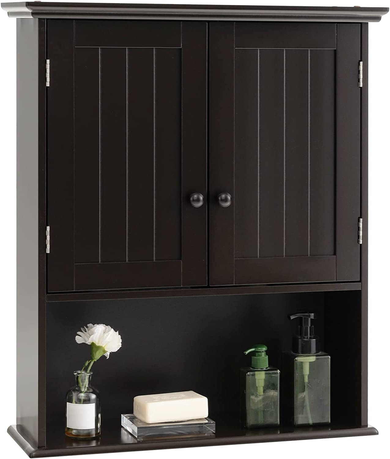 Giantex Bathroom Cabinet Wall Mounted, Bathroom Storage Cabinet w ...