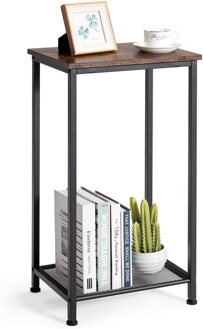 Giantex End Table,2 Tier/3 Tier Side Tables, Modern Versatile ...
