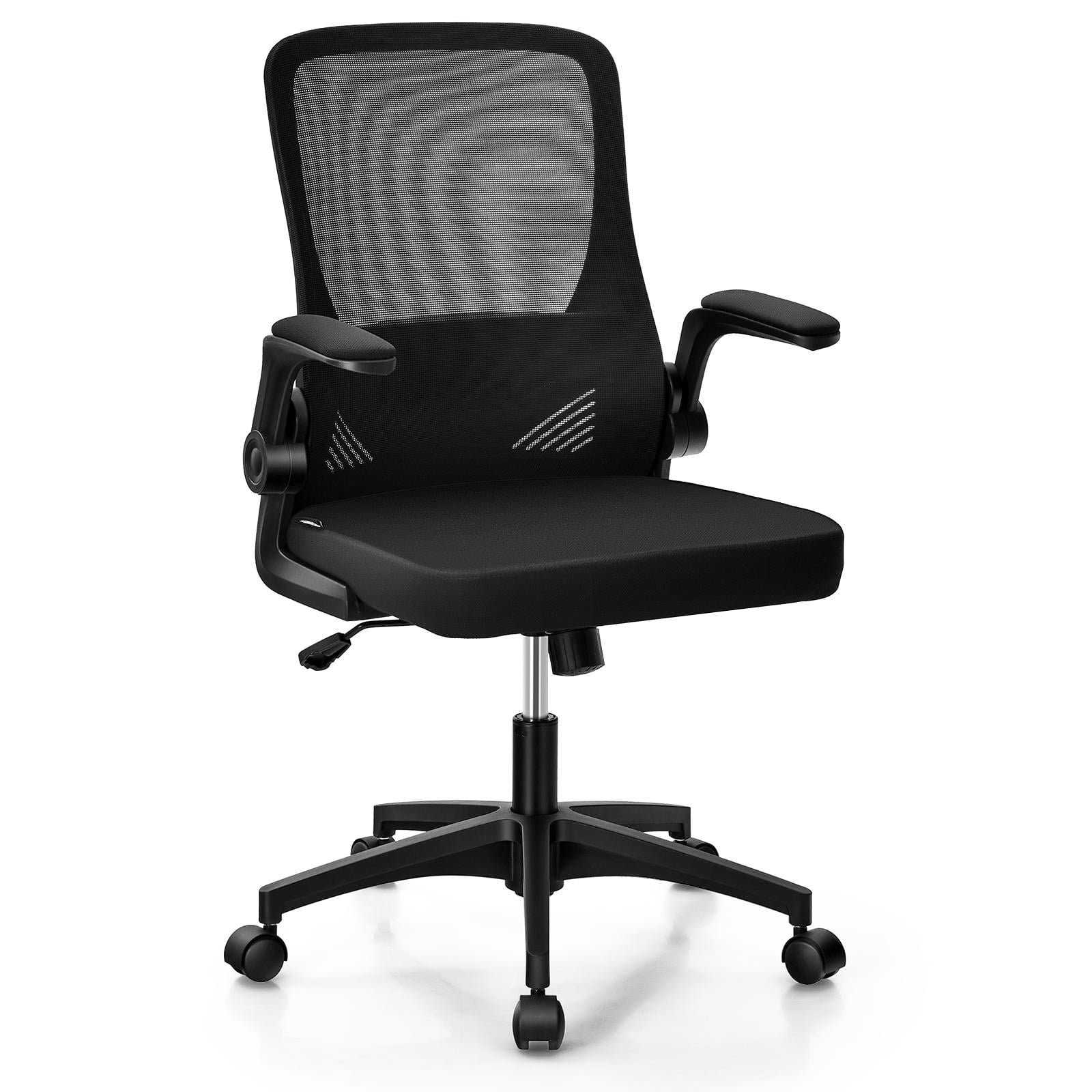 Free Shipping! Giantex Ergonomic Office Chair with Foldable Backrest ...