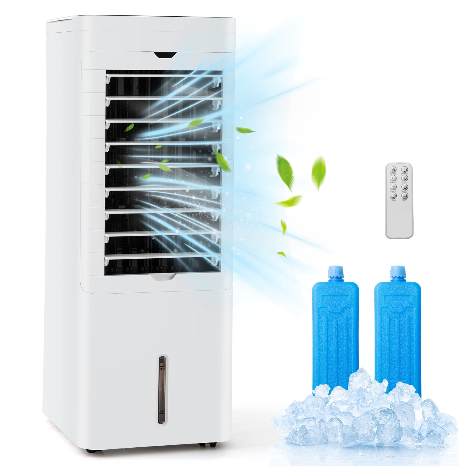 Giantex Evaporative Air Cooler and Heater, 3-in-1 Portable cooling fan ...