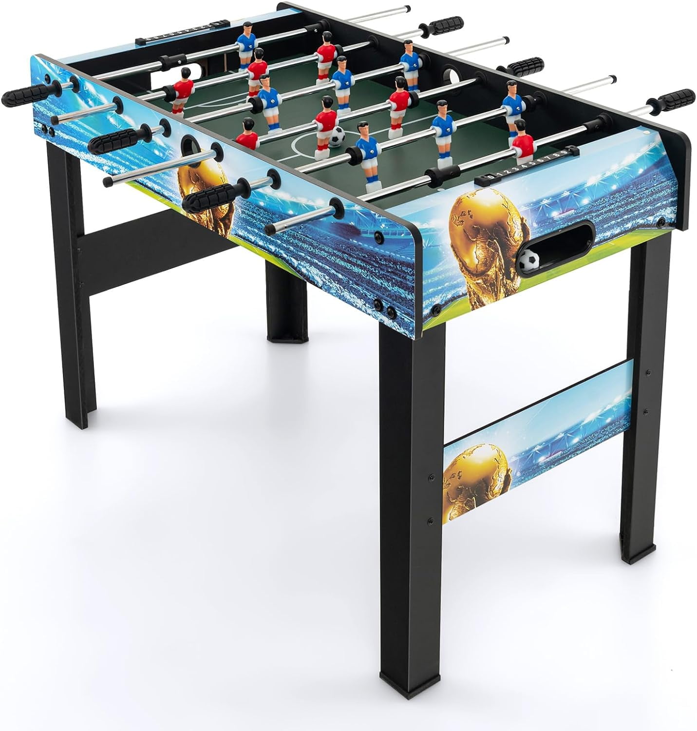 Giantex Foosball Table, 37" Foosball Table Adult Size, with 2 Balls ...