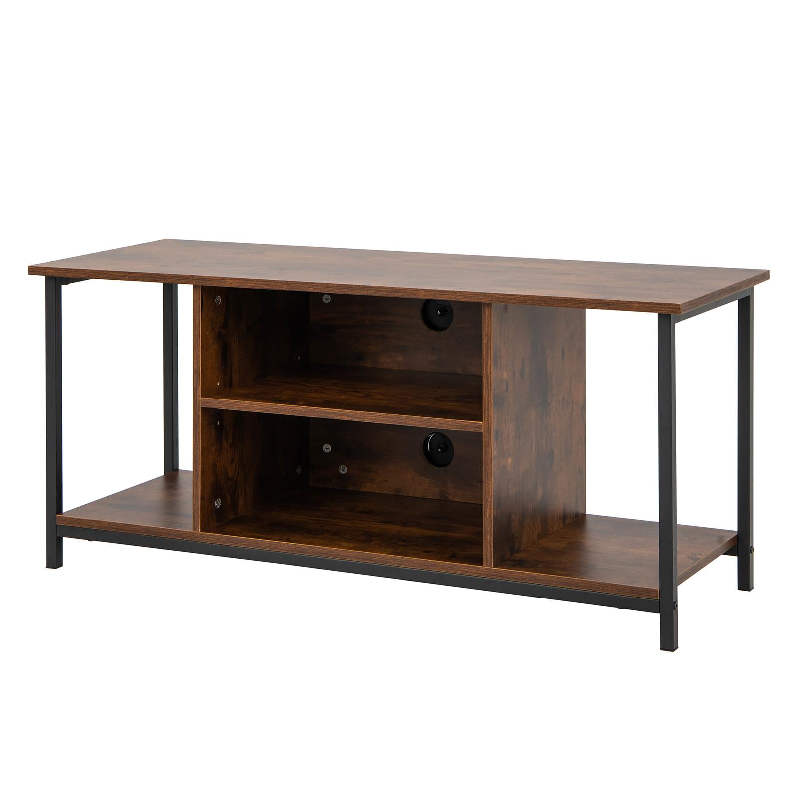 Giantex Mid-Century TV Stand for TVs up to 50 Inches, Retro ...