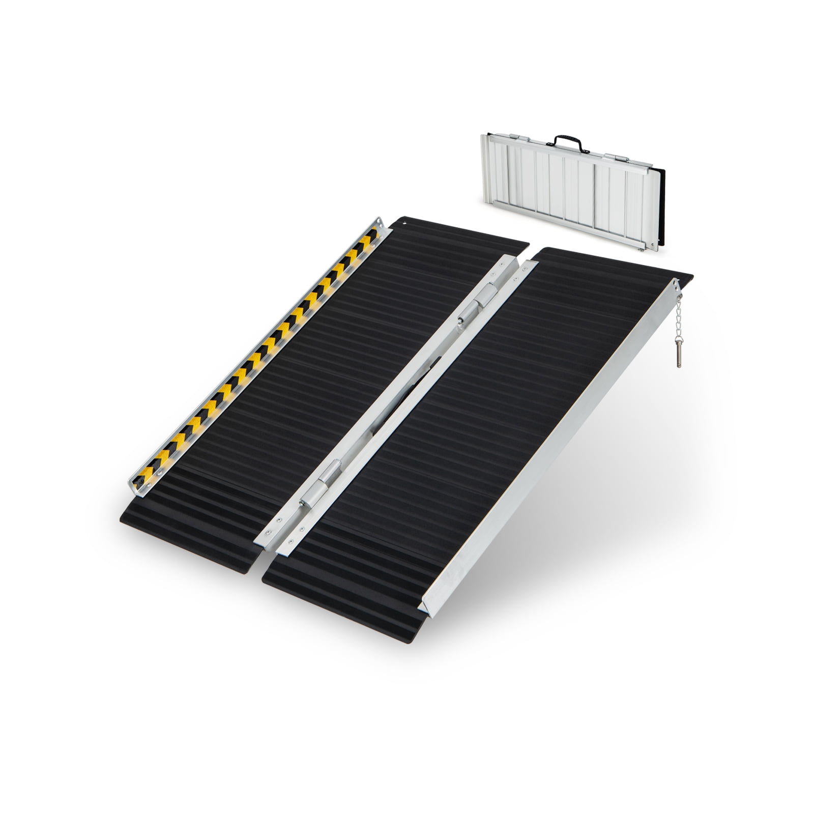 Giantex Portable Wheelchair Ramp 3FT, Aluminum Threshold Ramp w ...