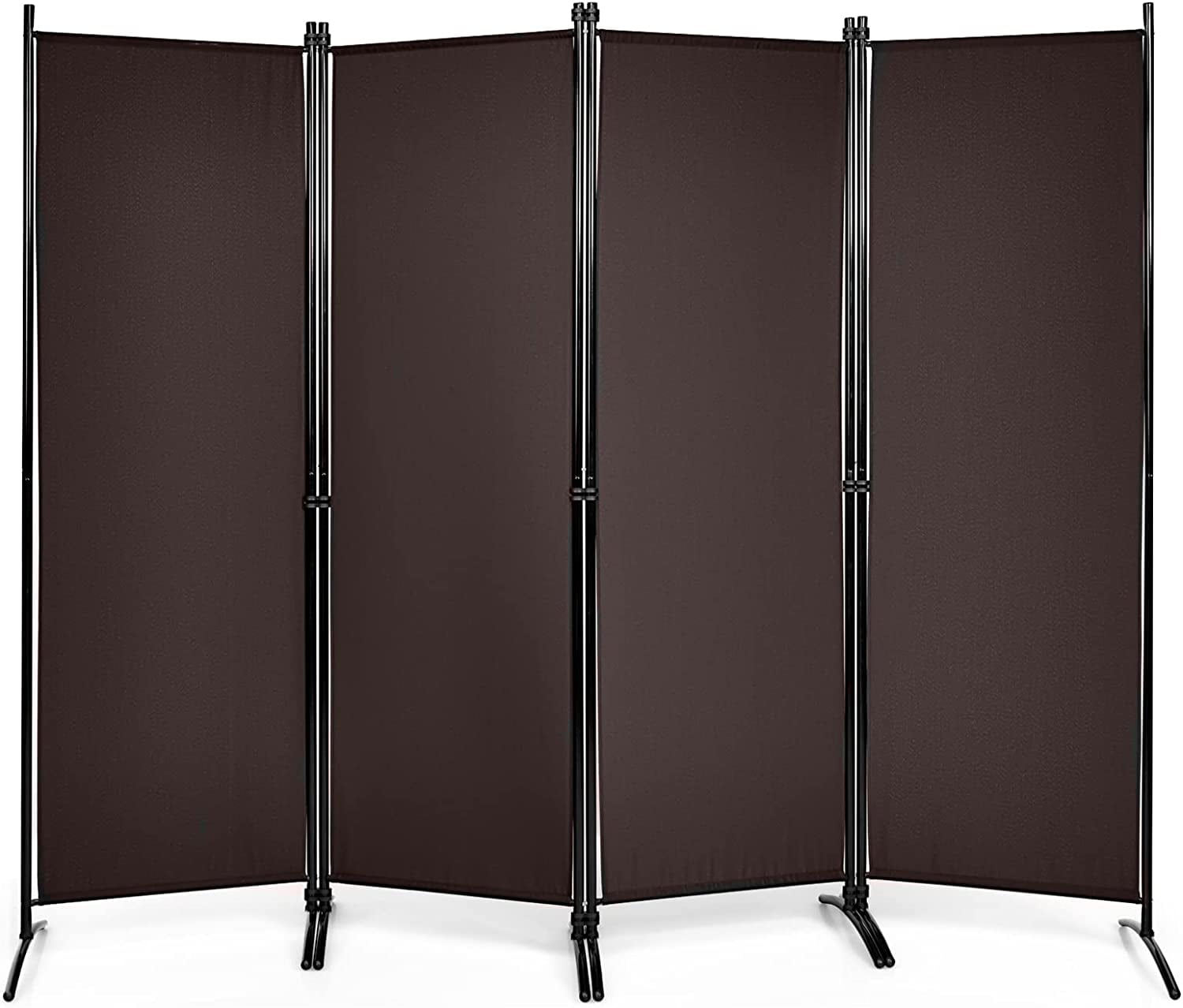 Giantex Room Divider, 4 Panel Room Dividers and Folding Privacy Screens ...