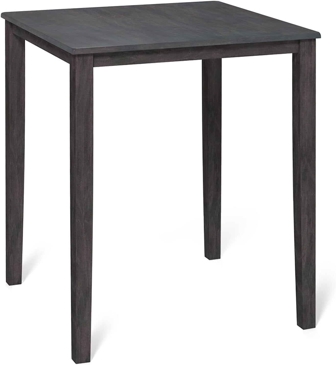 Giantex Square Dining Table with Solid Wood Frame, 220lbs Capacity, 30 ...