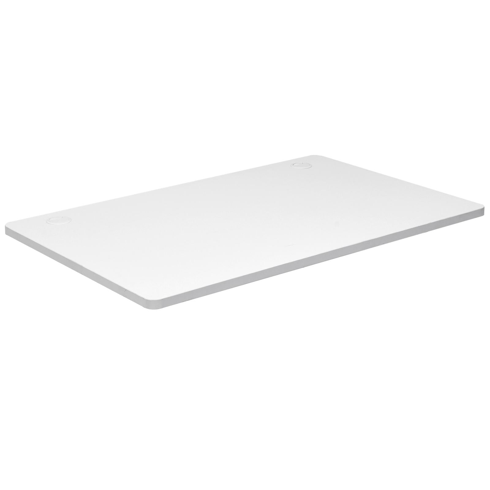 Giantex Universal Table Top, Solid One-piece Wooden Desktop w/Cable ...