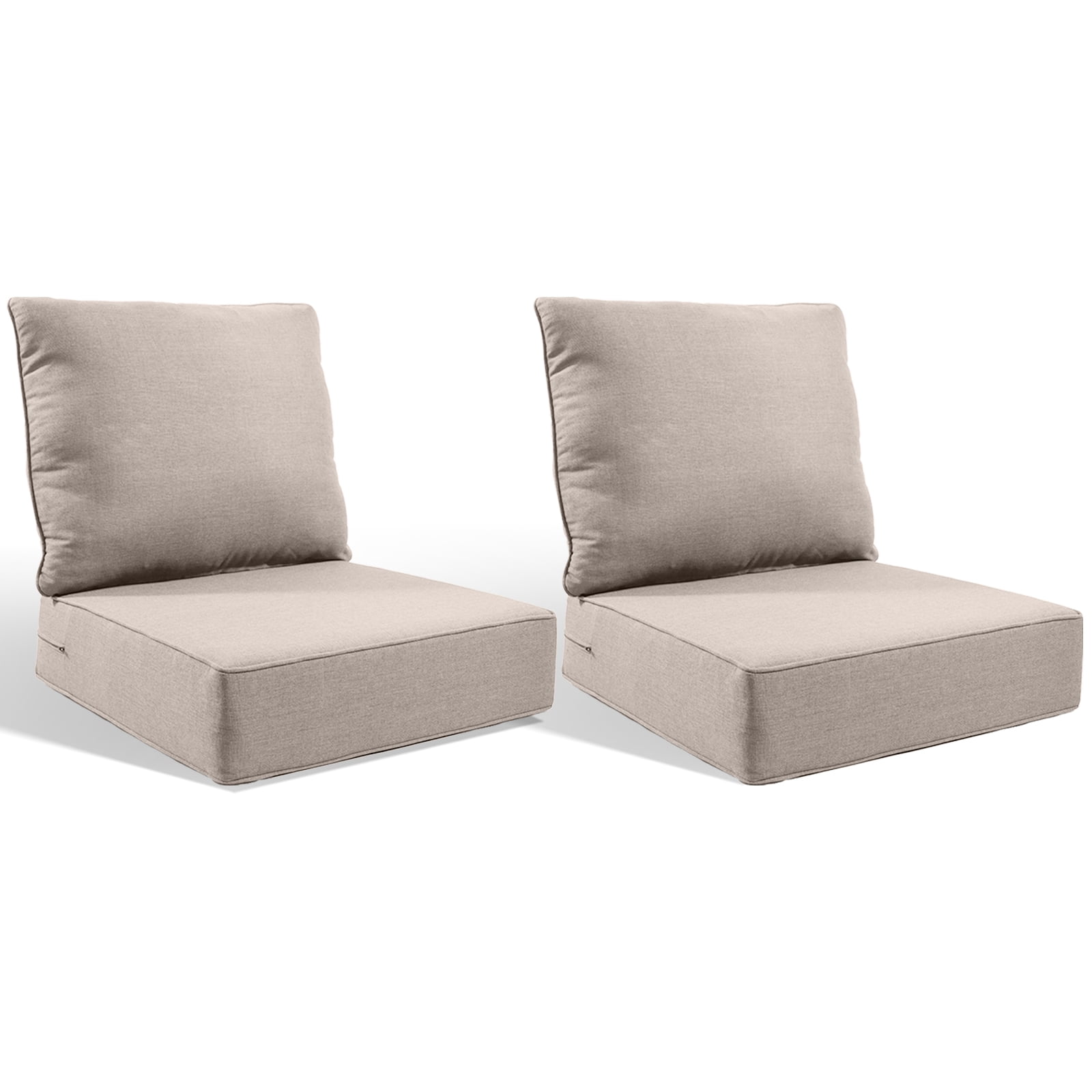 Giantfurnni Outdoor Deep Seat Cushion 24 X 24 X 6 inch for Patio ...