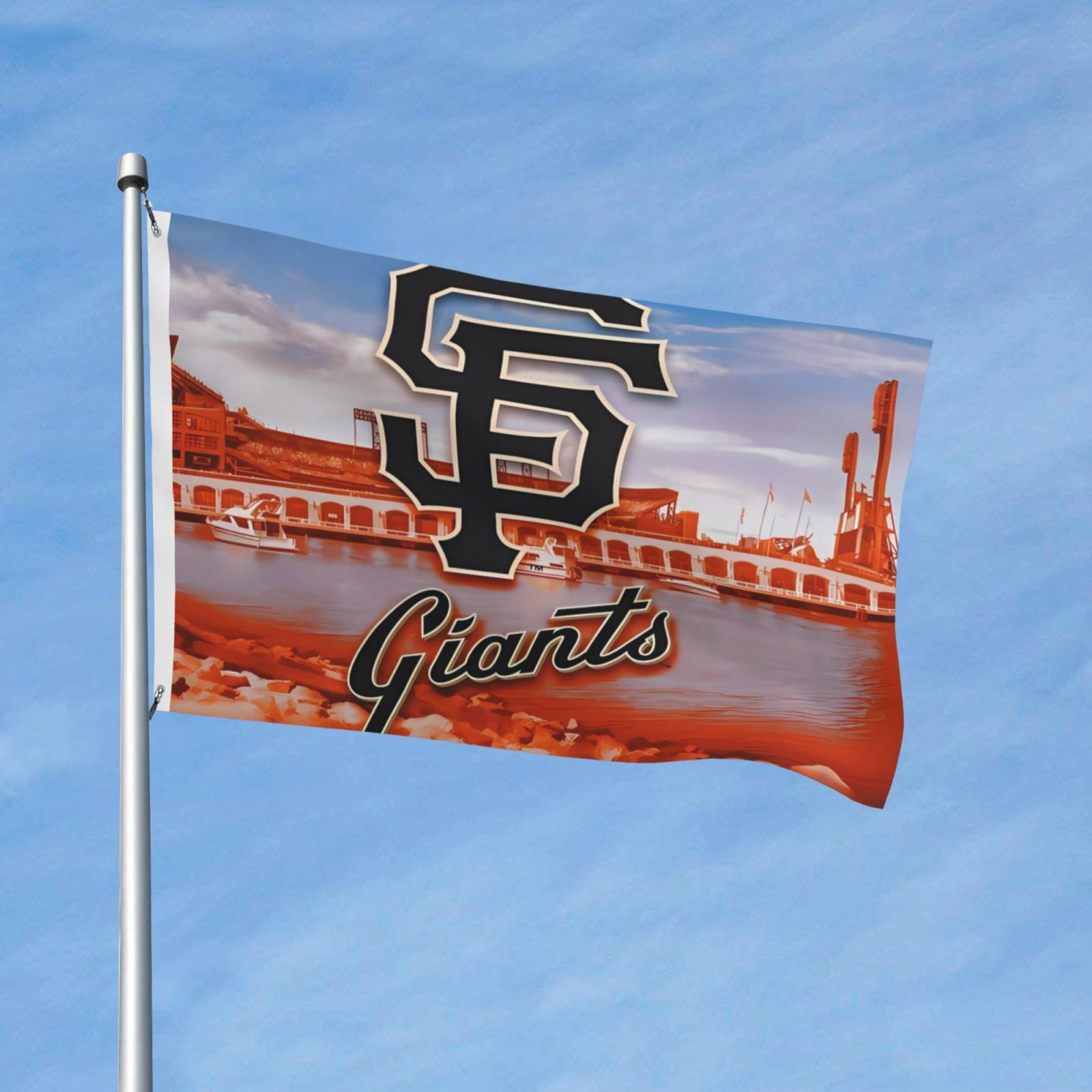 Giants Baseball Team Custom 3x5ft Double Sided Flag Game Day Baseball ...