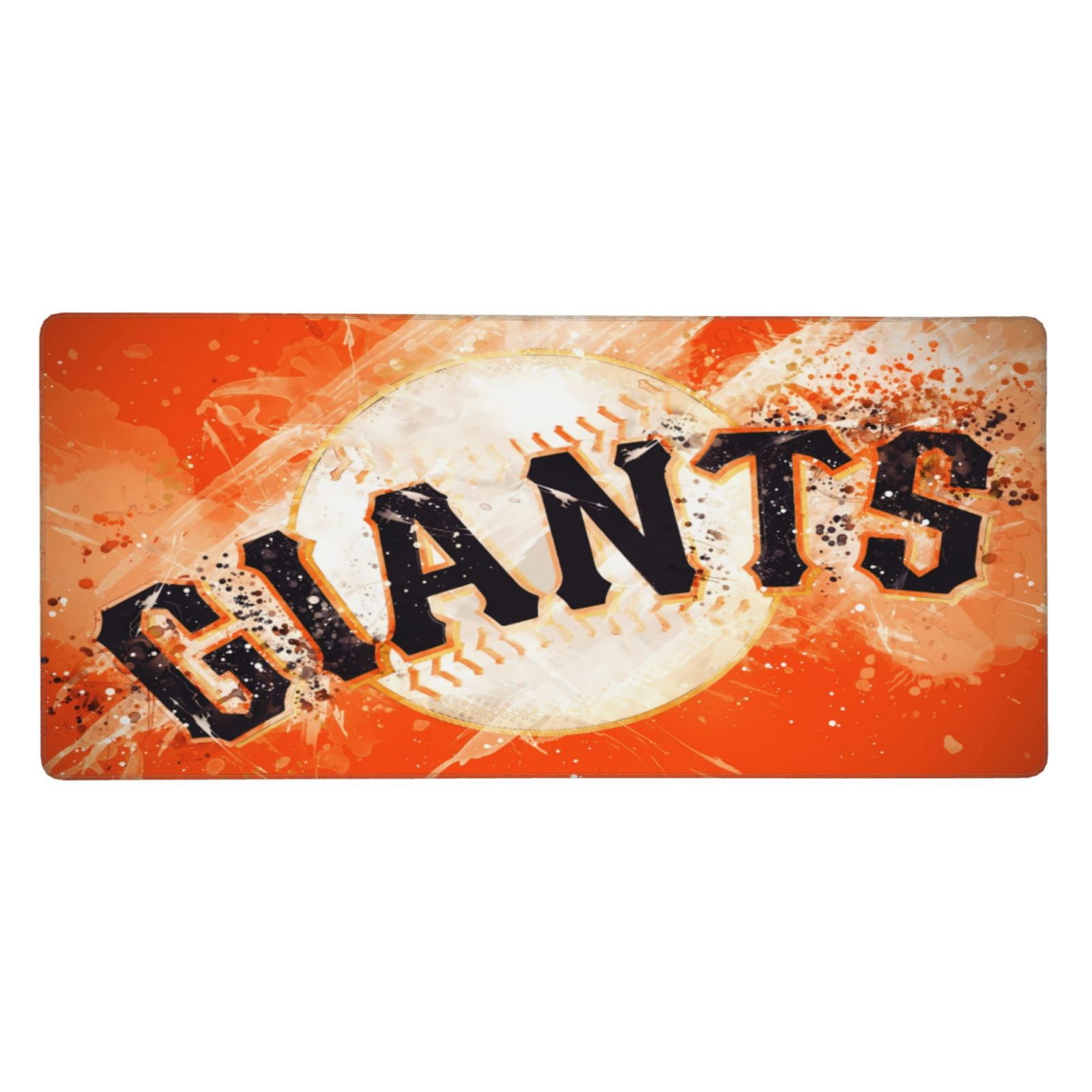 Giants Baseball Team Custom Thick Keyboard Mat 16x35.5 Inch, Extra Wide ...