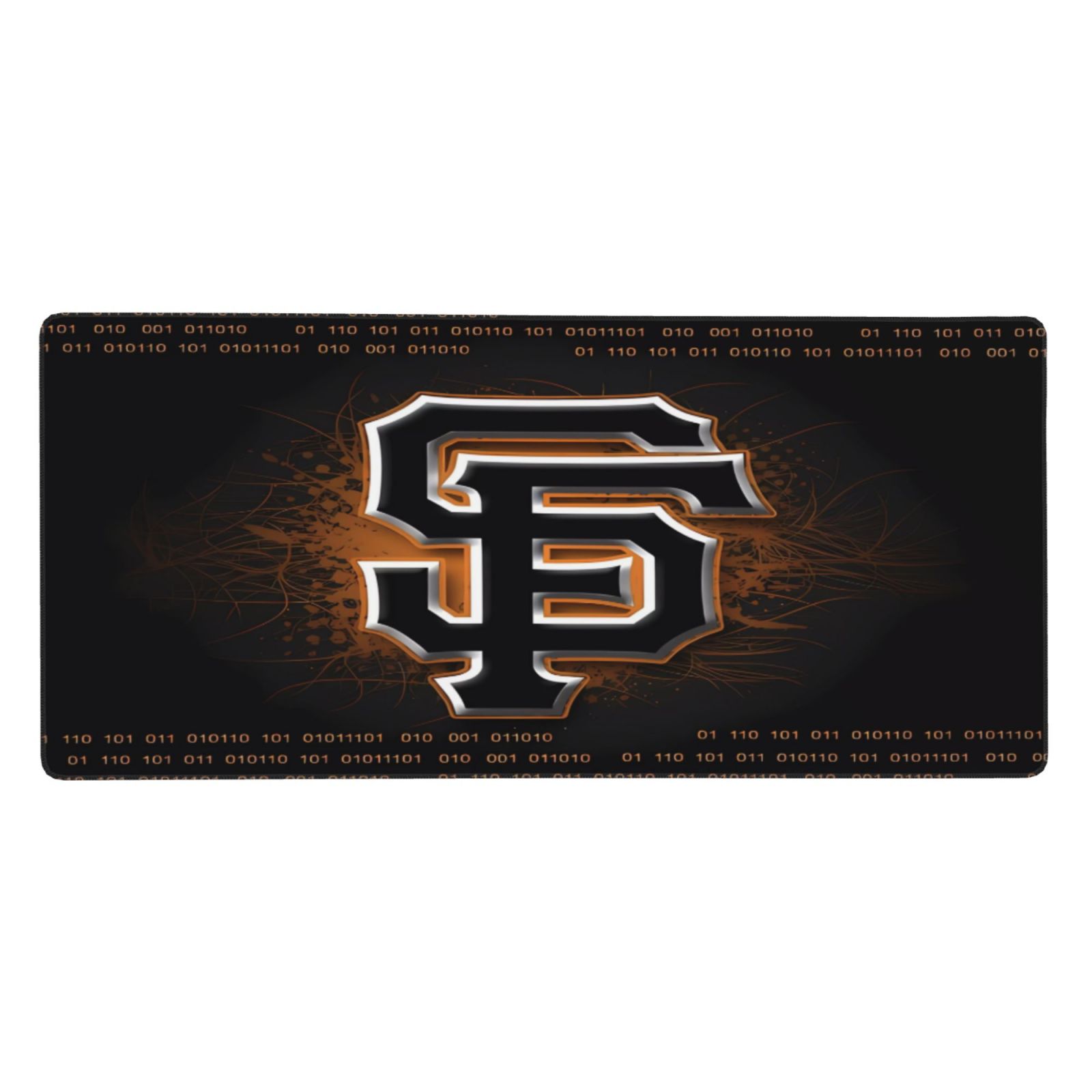 Giants Baseball Team Custom Thick Keyboard Mat 16x35.5 Inch, Extra Wide ...