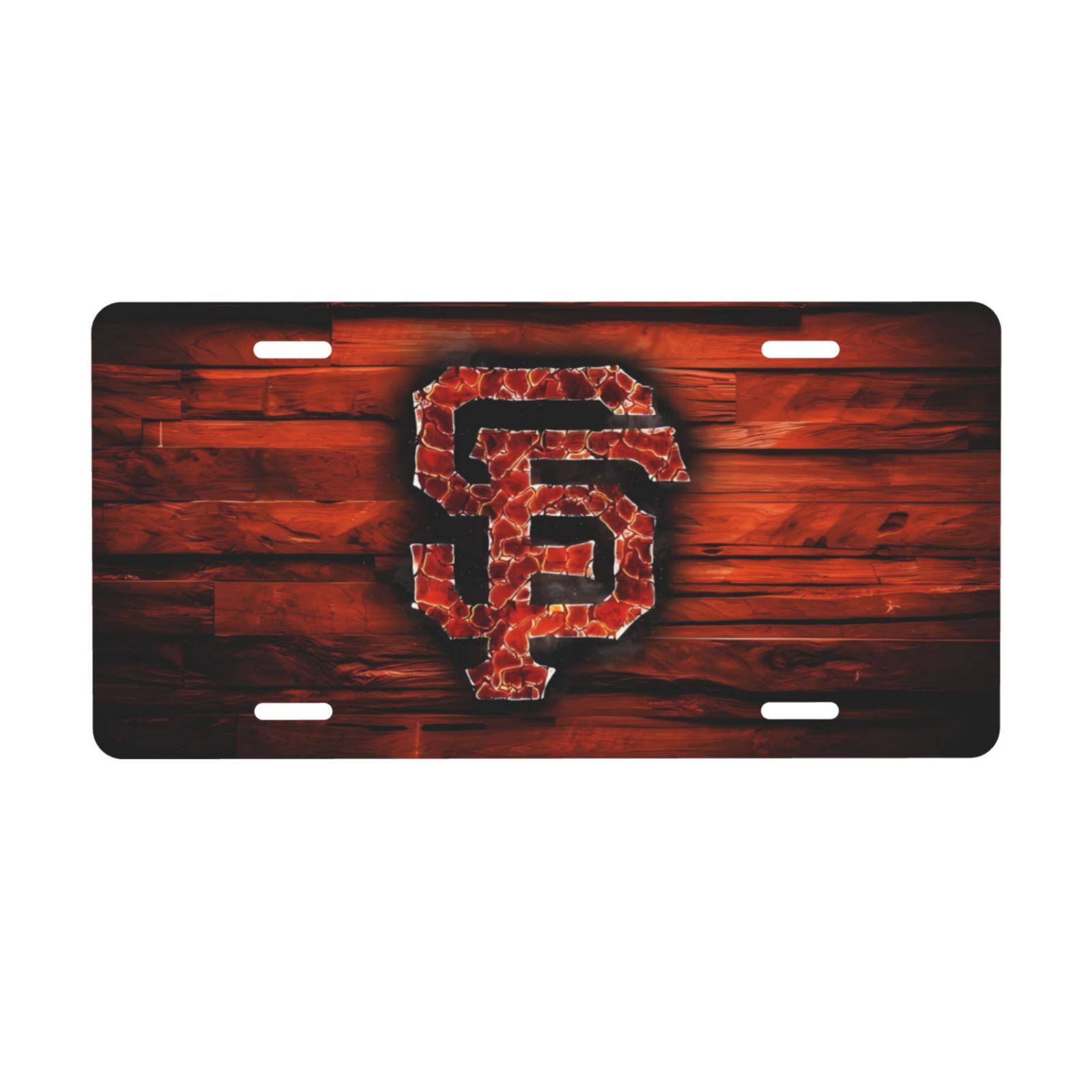 Giants Car Aluminum Front License Plate 6x12in, Baseball Team ...