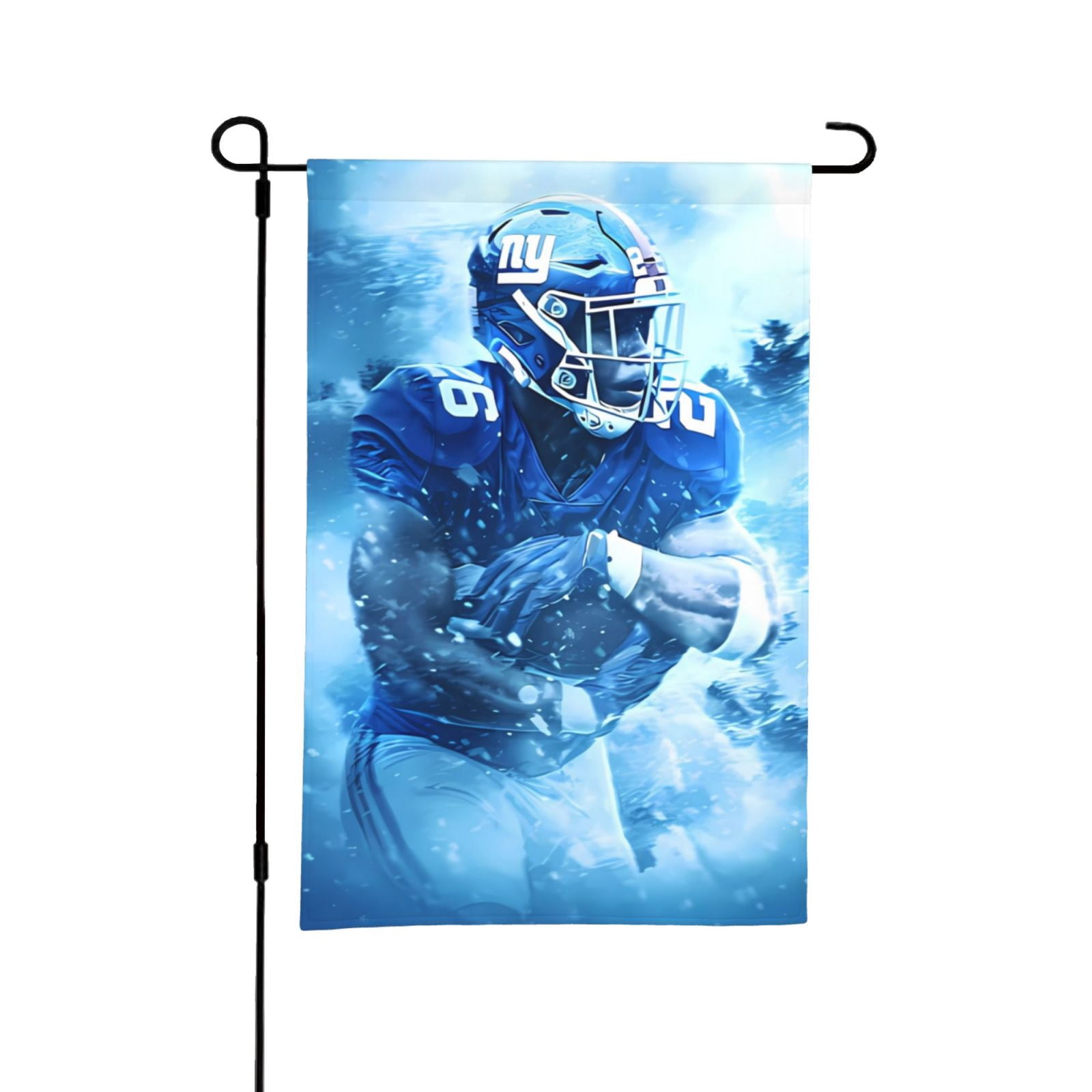Giants Football Team Double Sided Garden Flag, Yard Flag 12x18 Inch ...