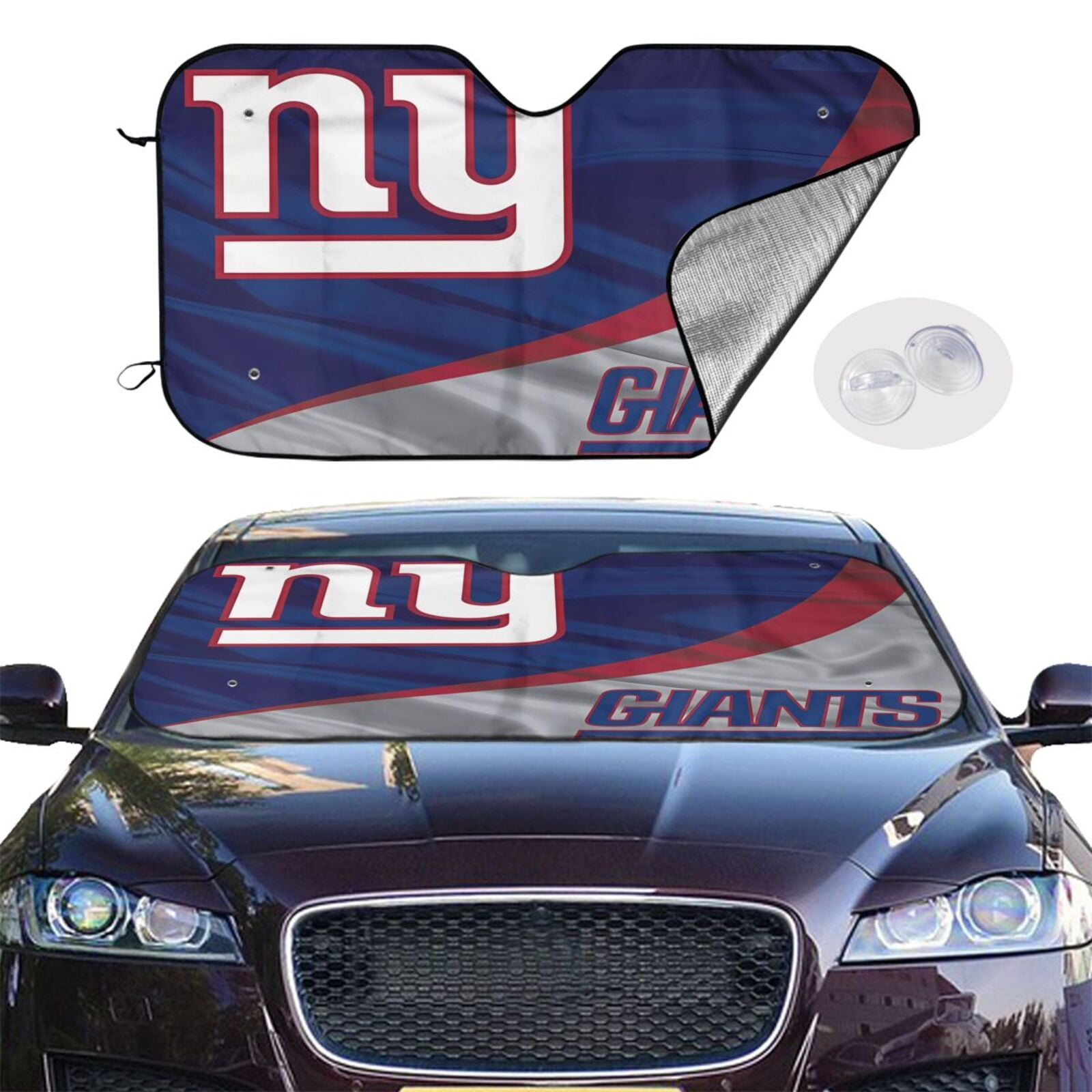 Giants Football Team Foldable Car Front Windshield Sun Visor for Car ...