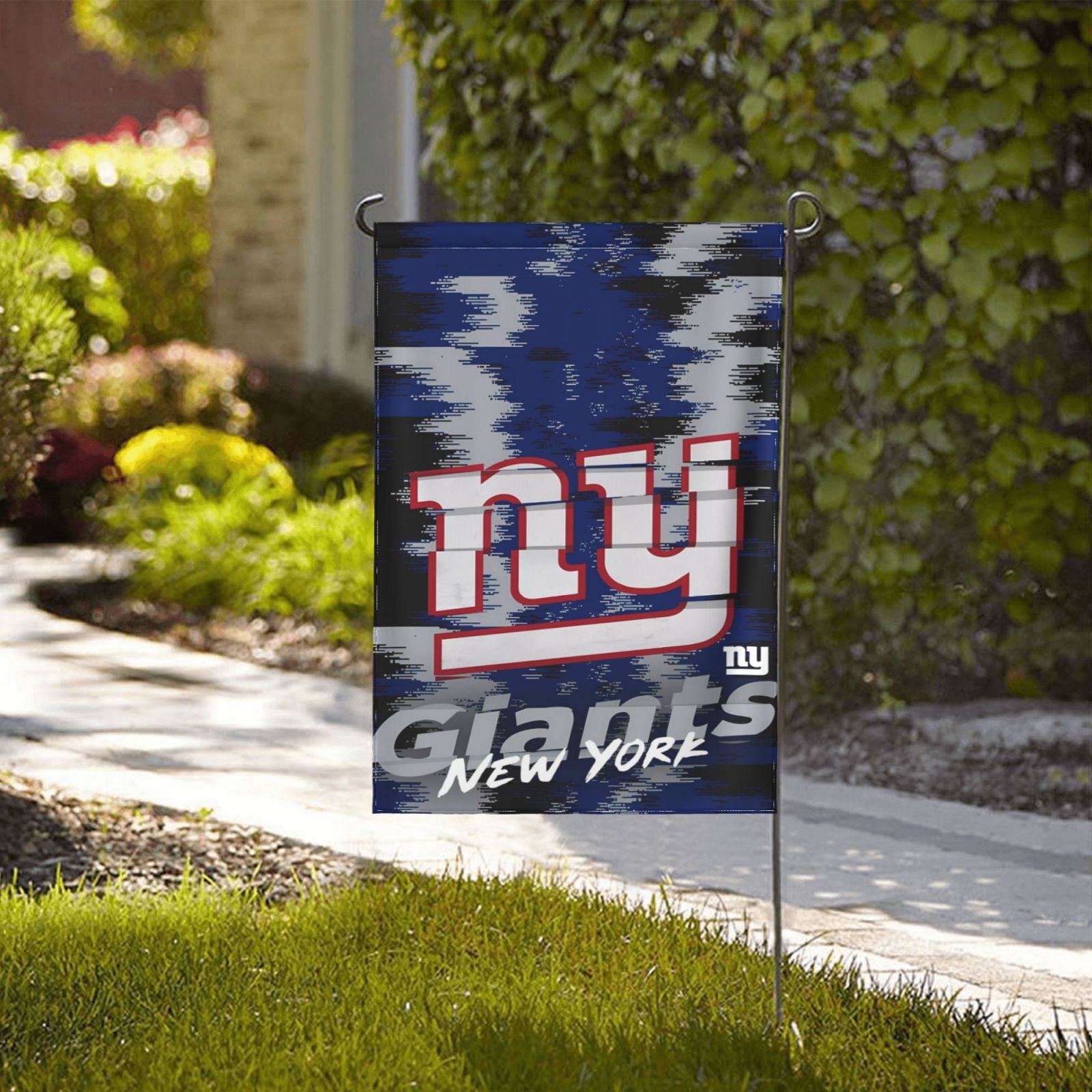 Giants Football Team Garden Flag 12.5"x18"/28"x40" Double Sided Yard ...
