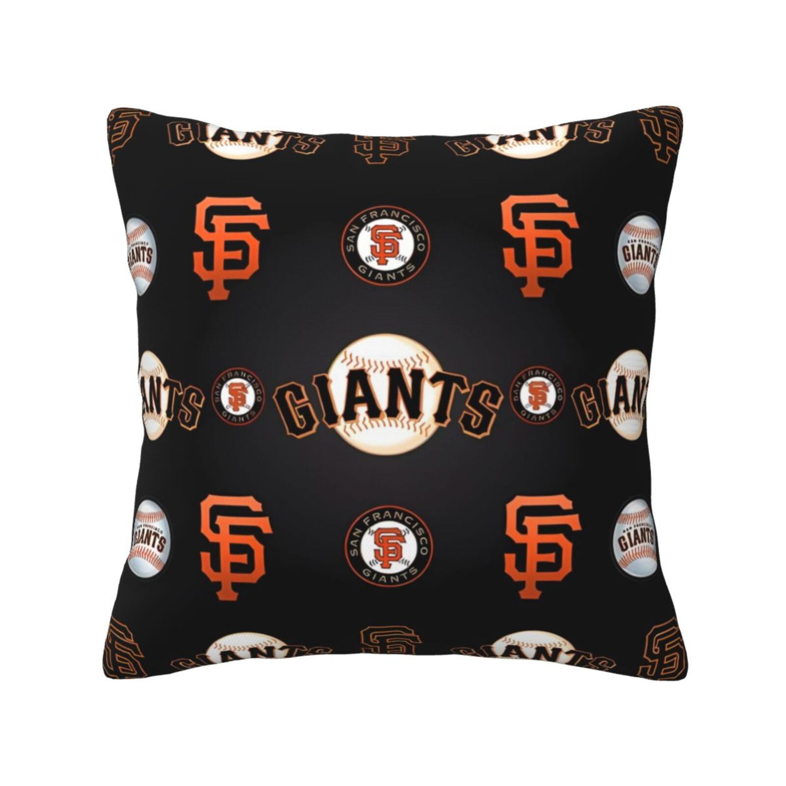 Giants Four Seasons Universal Pillow Cover, Baseball Team Square Pillow ...