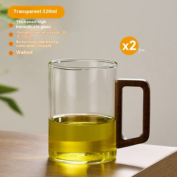 Gianxi Tea Cup High Borosilicate Glass Cup Green Tea Cup Heat-Resistant ...