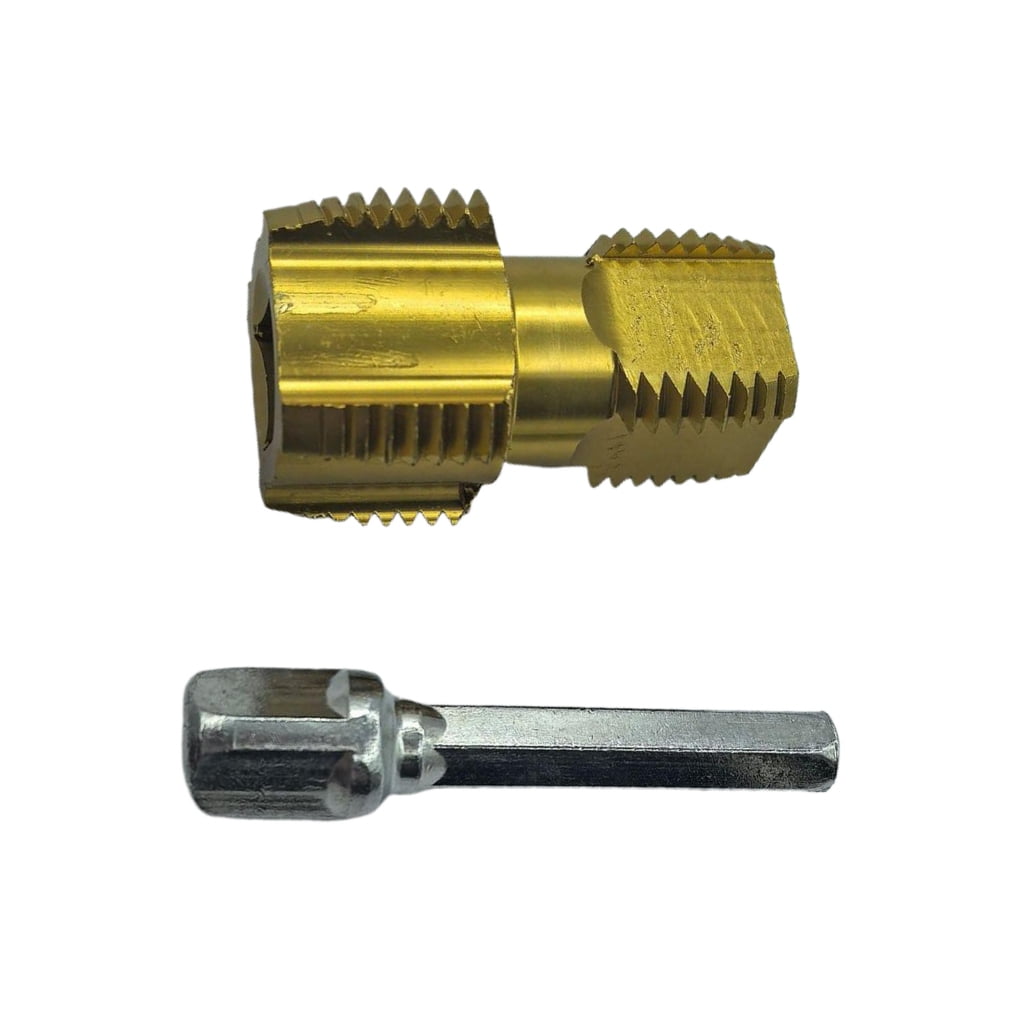 Giaone 1/2 3/4 Inch Water Pipe Tap Threader for Plumbers and DIY ...
