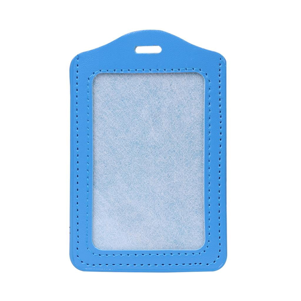 Giaone 10 Colors ID Window Business Work Card Holder for Case Badge ...